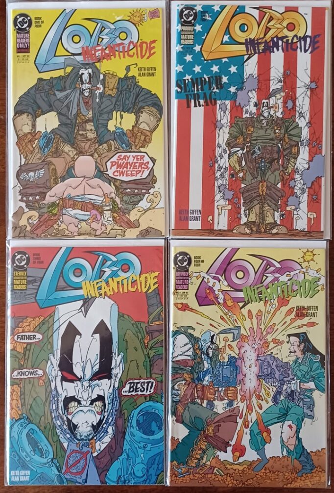 Lobo Infanticide 1-4 Full Set - www.Comicbooksetsforsale.com