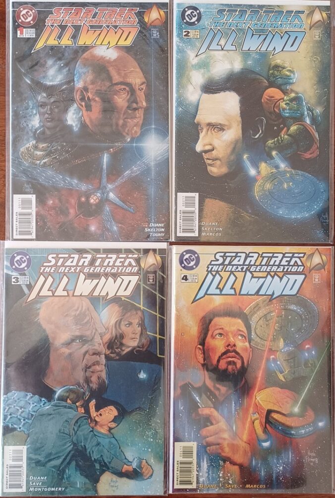 Star Trek The Next Generation Ill Wind 1-4 set - www ...