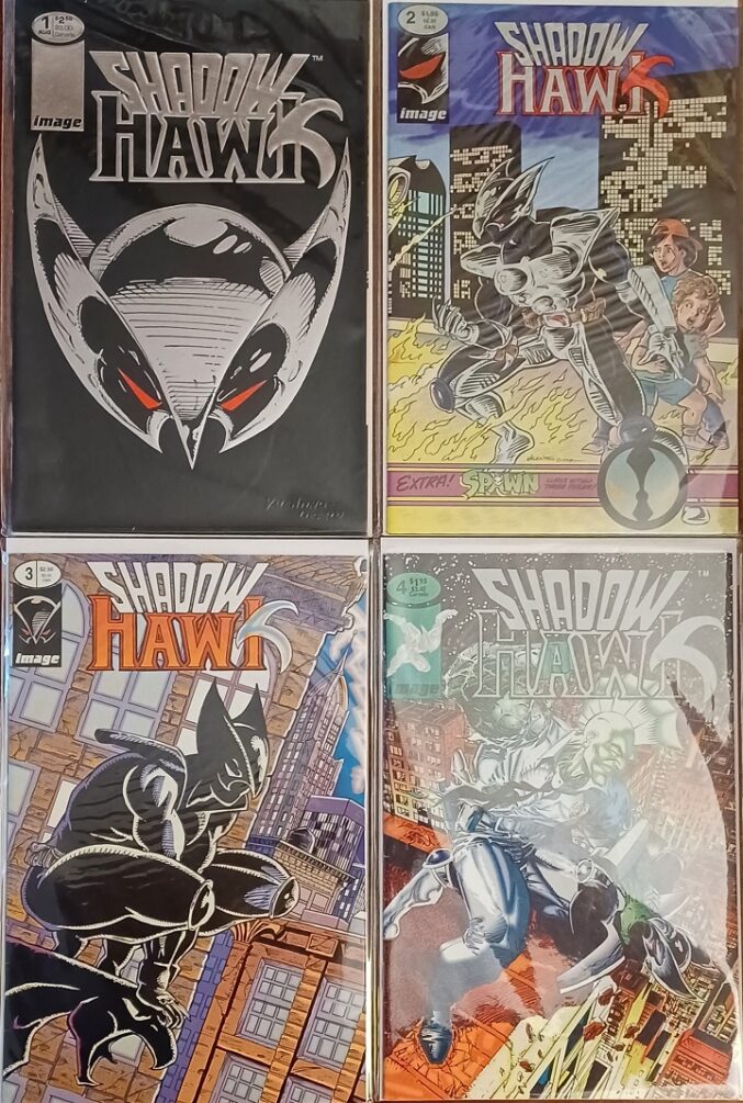 Shadowhawk 1-4 Set - www.Comicbooksetsforsale.com