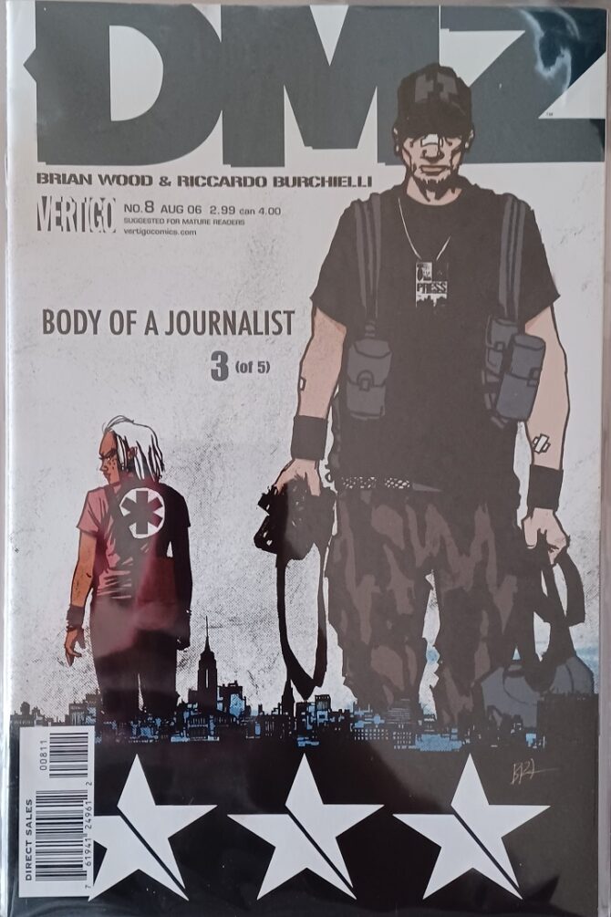 DMZ Body of a Journalist! 1-5 set - www.Comicbooksetsforsale.com
