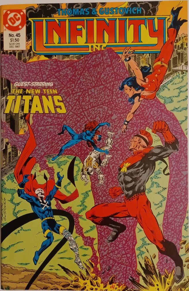Infinity Inc #45 - www.Comicbooksetsforsale.com