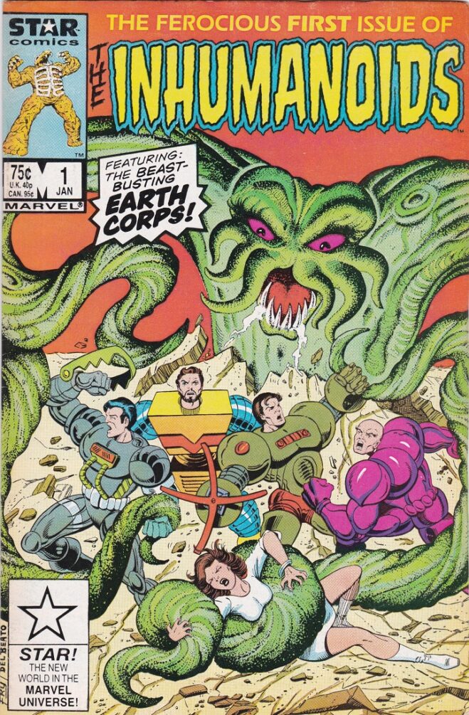 Inhumanoids #1 - www.Comicbooksetsforsale.com